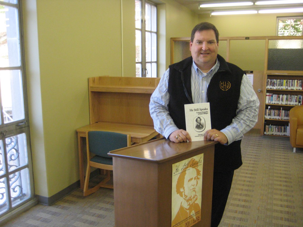 Robert Milligan exhibit and book reading in the Library | Milligan ...